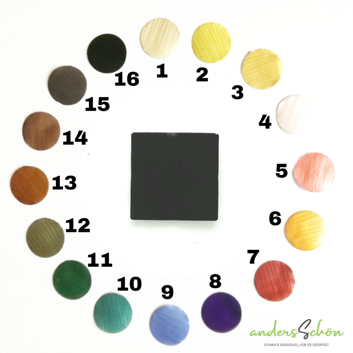 Pin Nespresso Quadrat 12mm – AndersSchön